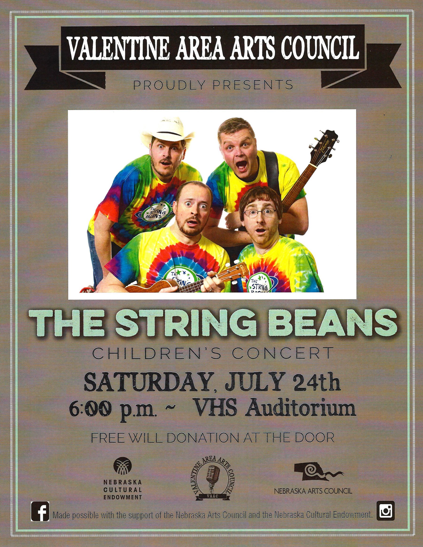 VAAC – The String Beans – Children’s Concert – Visit Valentine
